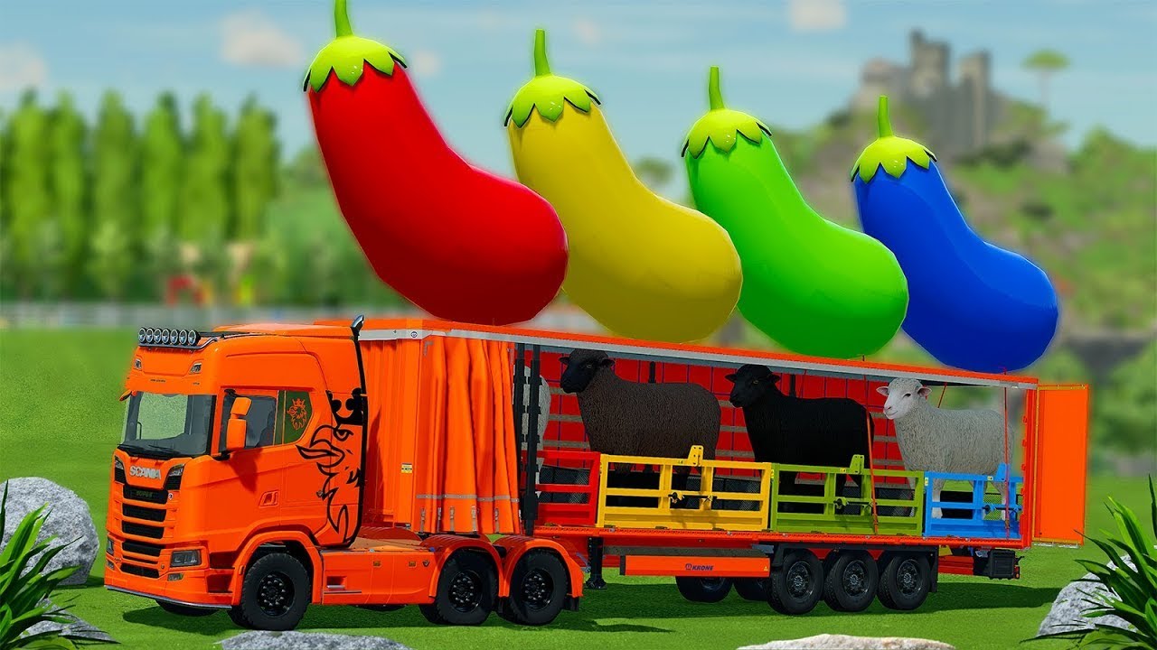 CLAAS vs CASE vs FIAT vs FIAT vs LIZARD TRACTORS BATTLE WITH BLACKBERRY ...