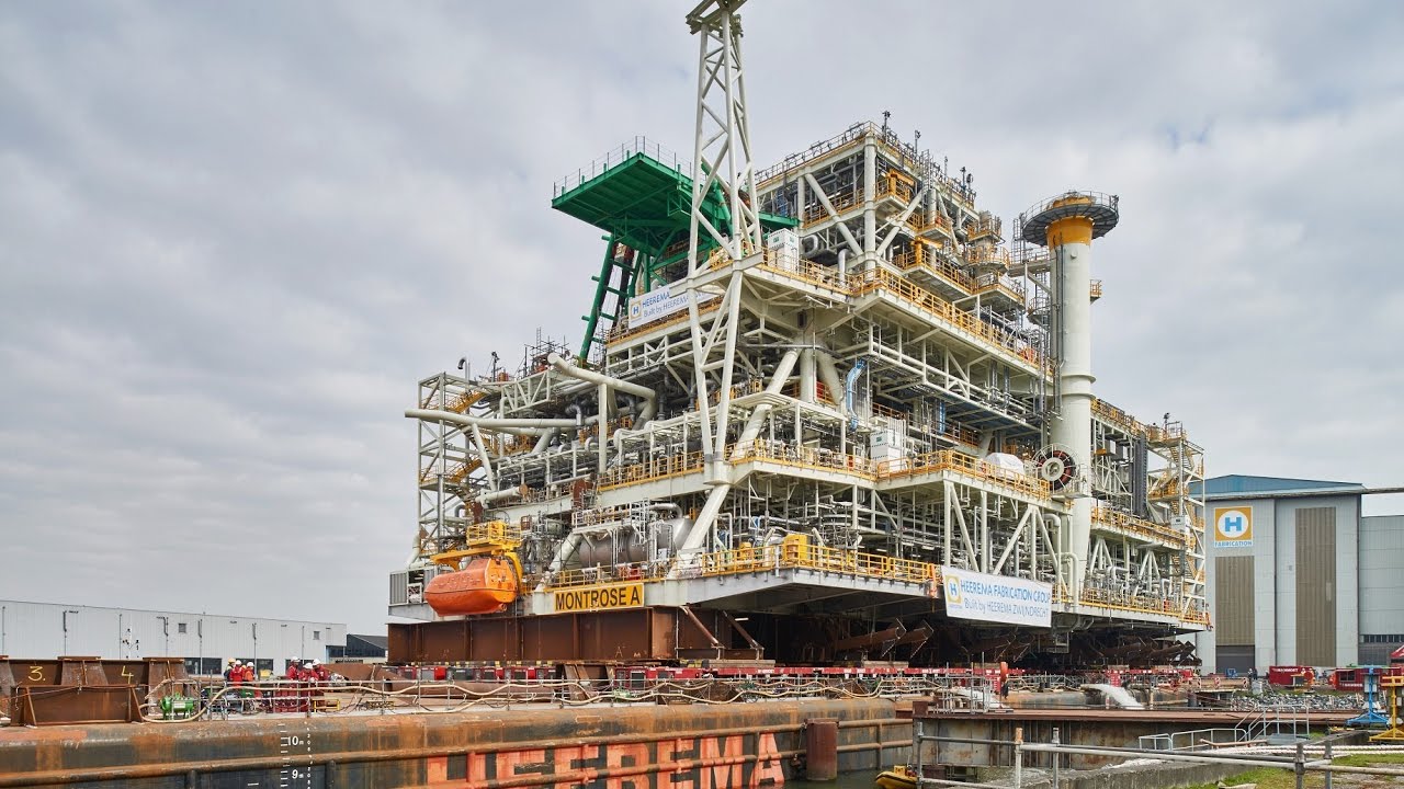 Montrose BLP topside for Repsol Sinopec - YouTube