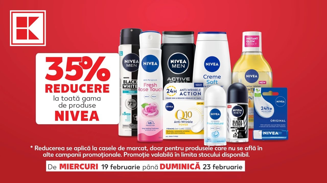 Oferta Kaufland din 19-23 februarie: produse cosmetice, detergent și ...