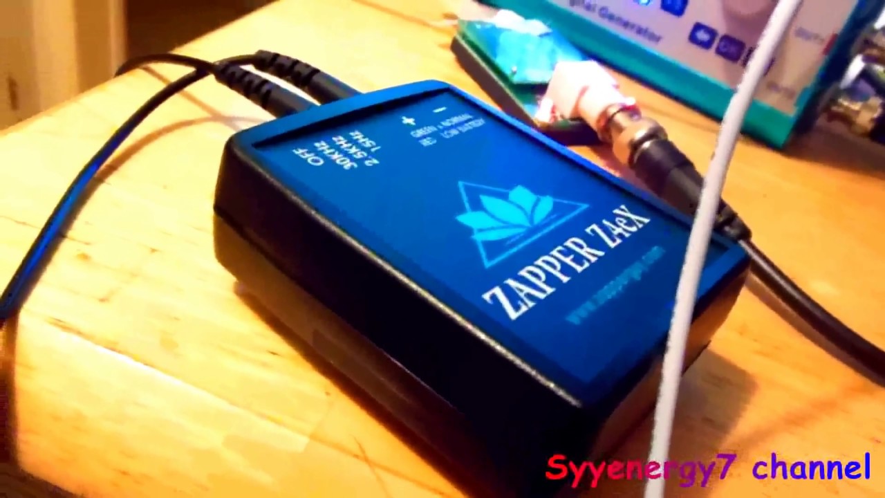 The Extreme Zapper runs at 2,400 Hertz, a better choice - YouTube