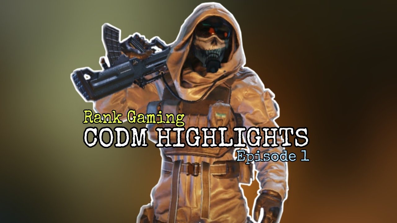 Rank Gaming | CODM Highlights | Episode 1 - YouTube
