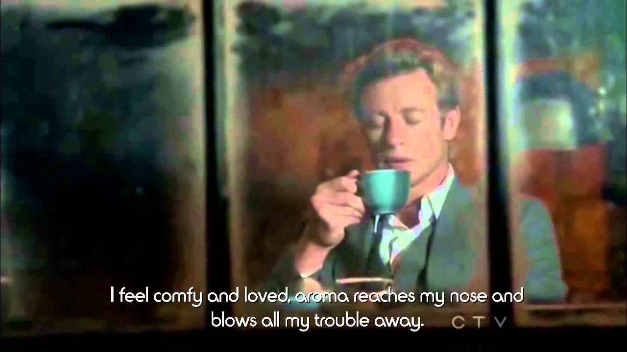The Mentalist: The reason for Janes tea addiction... (Hug in a Cup song ...