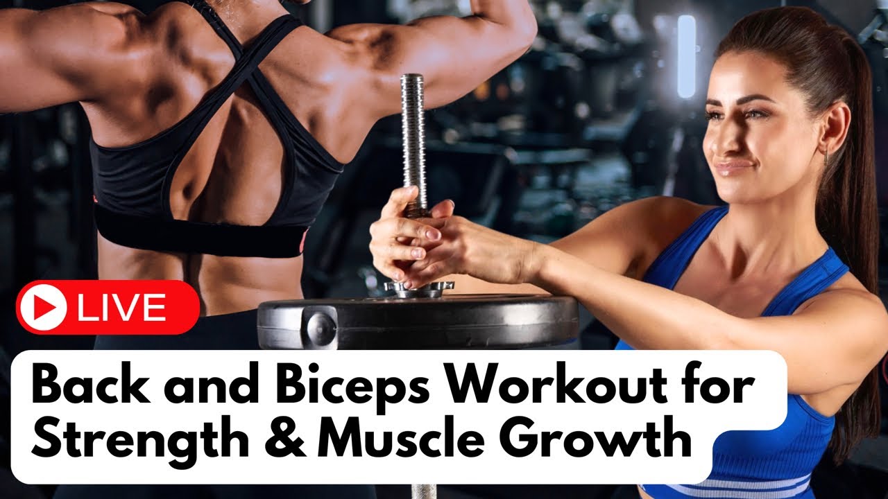 Back & Biceps Day from Home Gym | Full Pull Workout - YouTube