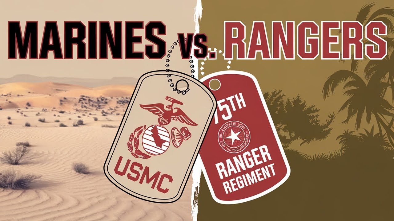 Marines vs. Army Rangers: Who's Tougher? - YouTube