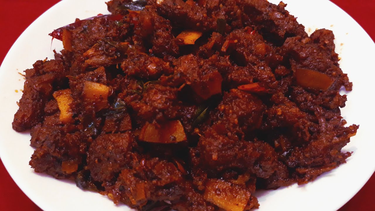 Mutton Fry Recipe | Kerala Style Mutton Fry | Mutton Dry Fry | Mutton ...