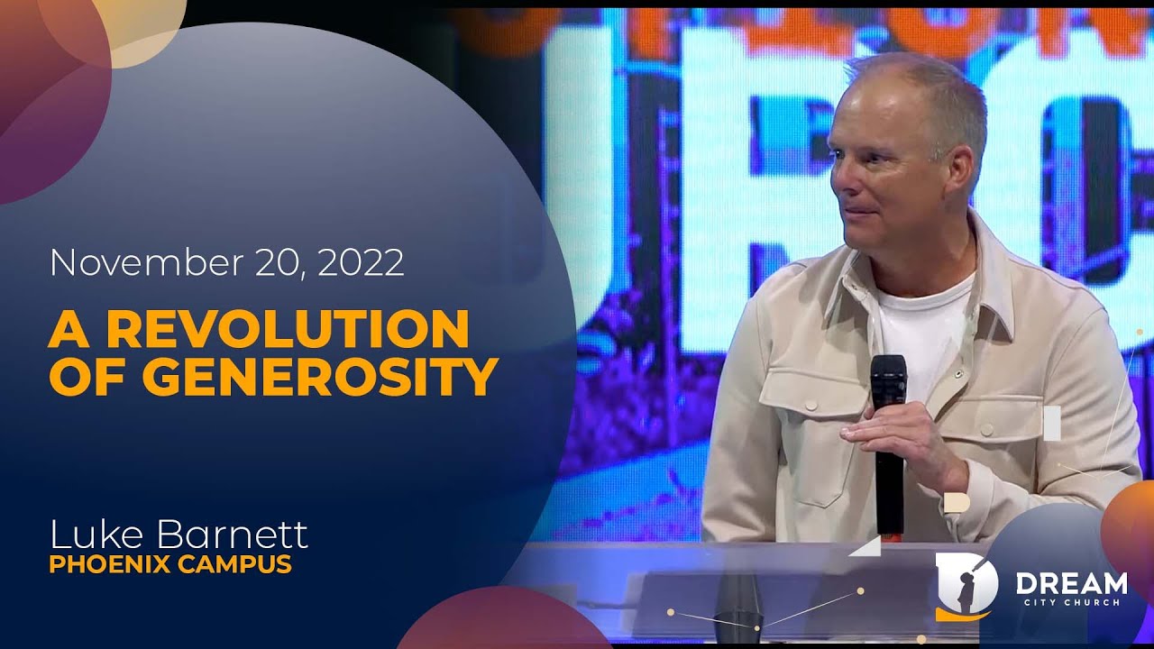 A Revolution of Generosity - YouTube