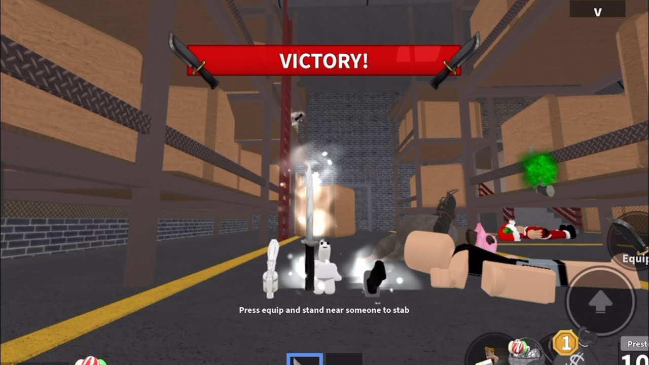 MM2 WHITE MINI AVATAR MURDERER + SHERIFF + HERO MONTAGE #0128 - YouTube