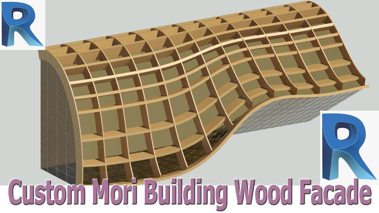 Heatherwick Studio Wood Facade Revit Tutorials-Exercise - YouTube