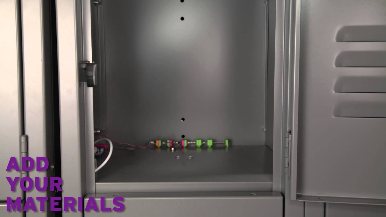 littleBits Locker Prank - YouTube