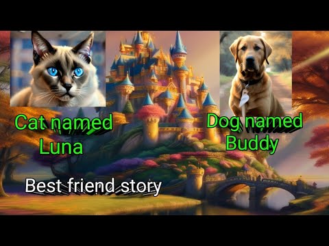 Cat and dog best friend story / Luna and buddy best story / New cartun ...