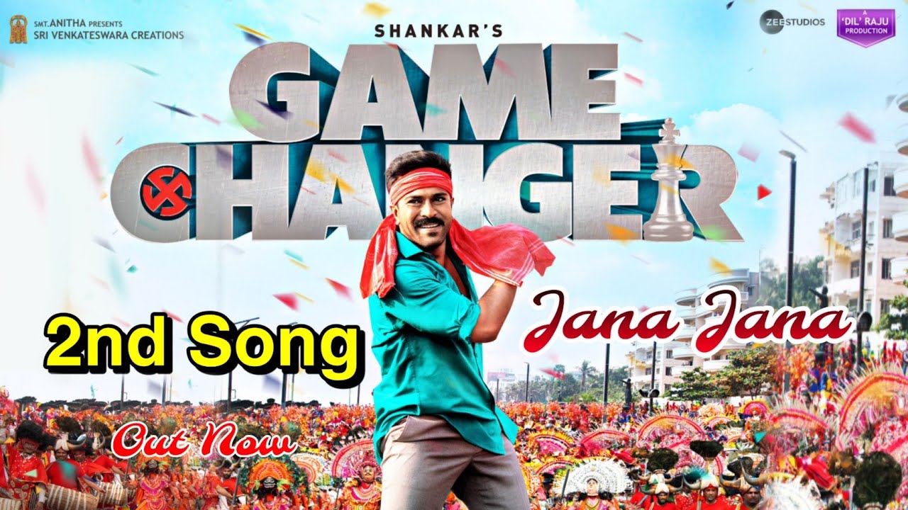 Game Changer 2nd Single Promo | Game Changer Second Song | Ram Charan ...