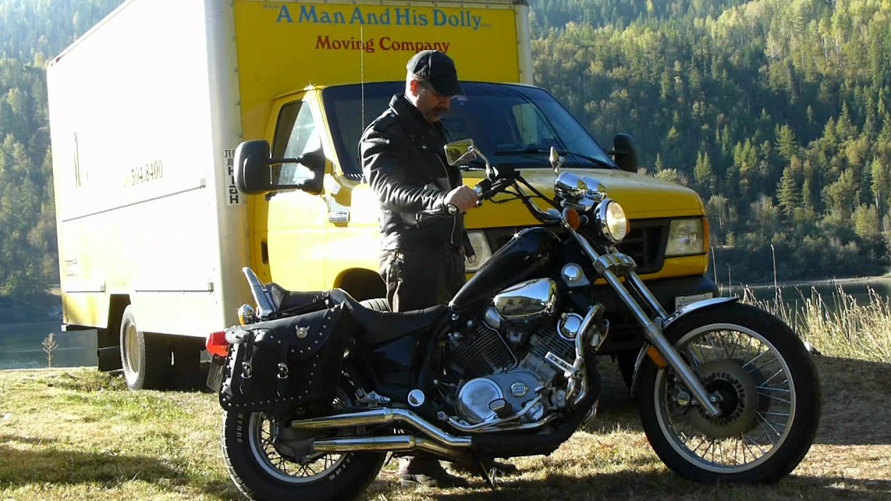'84 XV750 Virago Cold-Start at -3c/26F - YouTube
