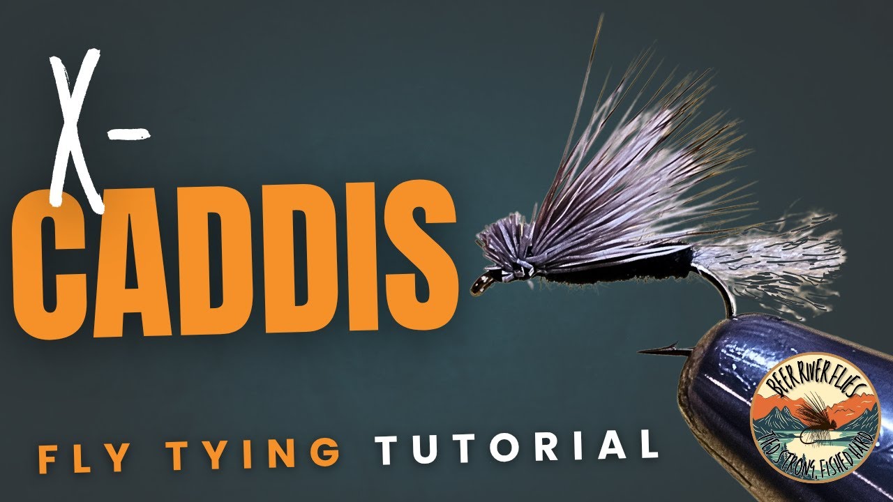 How To Tie the X-Caddis - Fly Tying Tutorial - YouTube