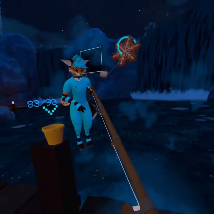 a vrc fox chilling and fishing - YouTube