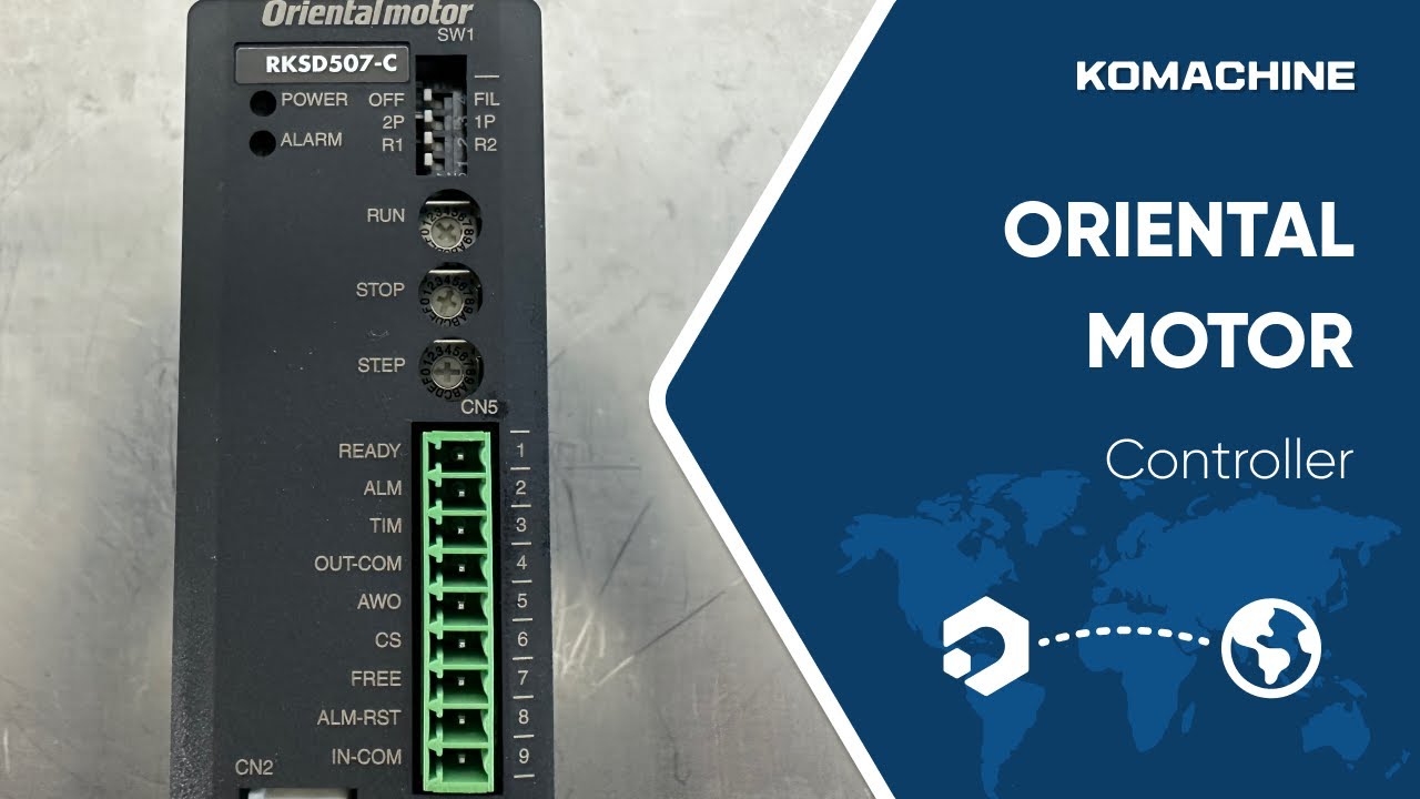 ORIENTAL MOTOR / Controller (RKSD507-C) / INV-03106 - YouTube