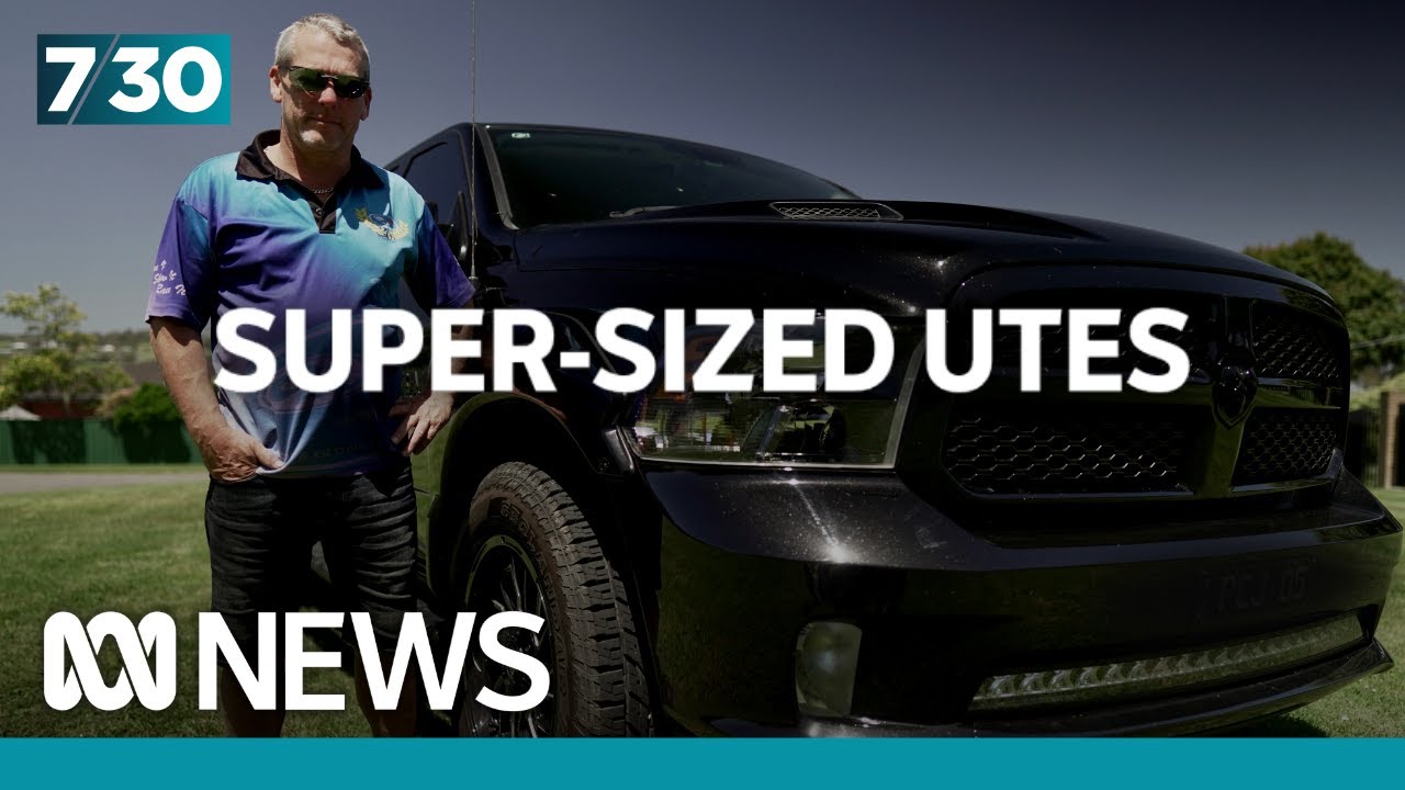 The rise of super-sized utes and SUVs in Australia | 7.30 - YouTube