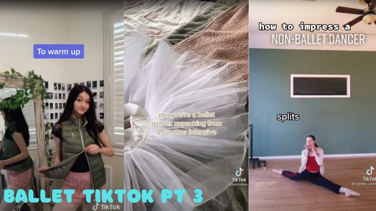 Ballet Compilation Pt 3 | Ballet tiktoks | Ballet compilations - YouTube