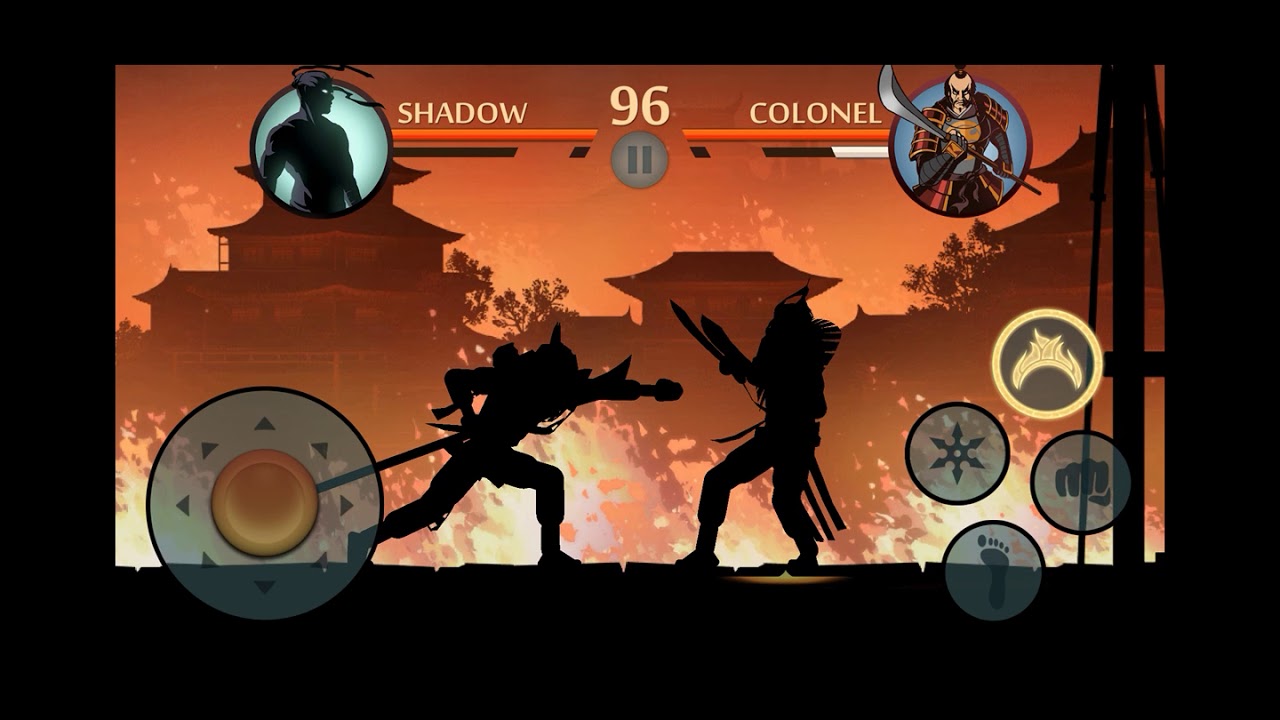 shadow fight 2 shogun fight - YouTube