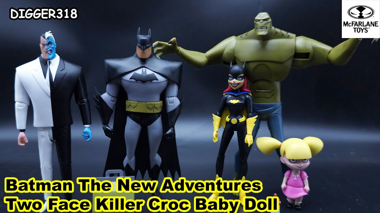 Batman The New Adventures Two Face Killer Croc Baby Doll McfarlaneToys ...