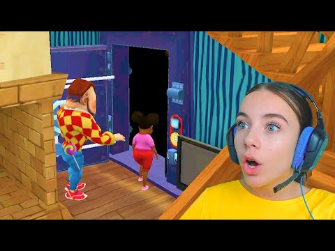 ПРИВЕТ СОСЕД ЗАКРЫЛ ДЕВОЧКУ В ПОДВАЛЕ! Dark Riddle