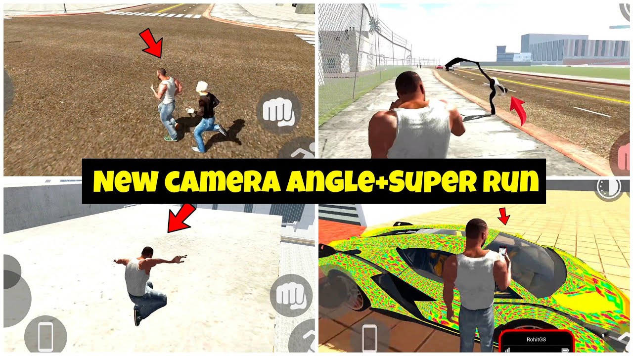 FINALLY, NEW CAMERA ANGLE+SUPER RUN 🤑 CHEAT CODE | INDIAN BIKE DRIVING ...