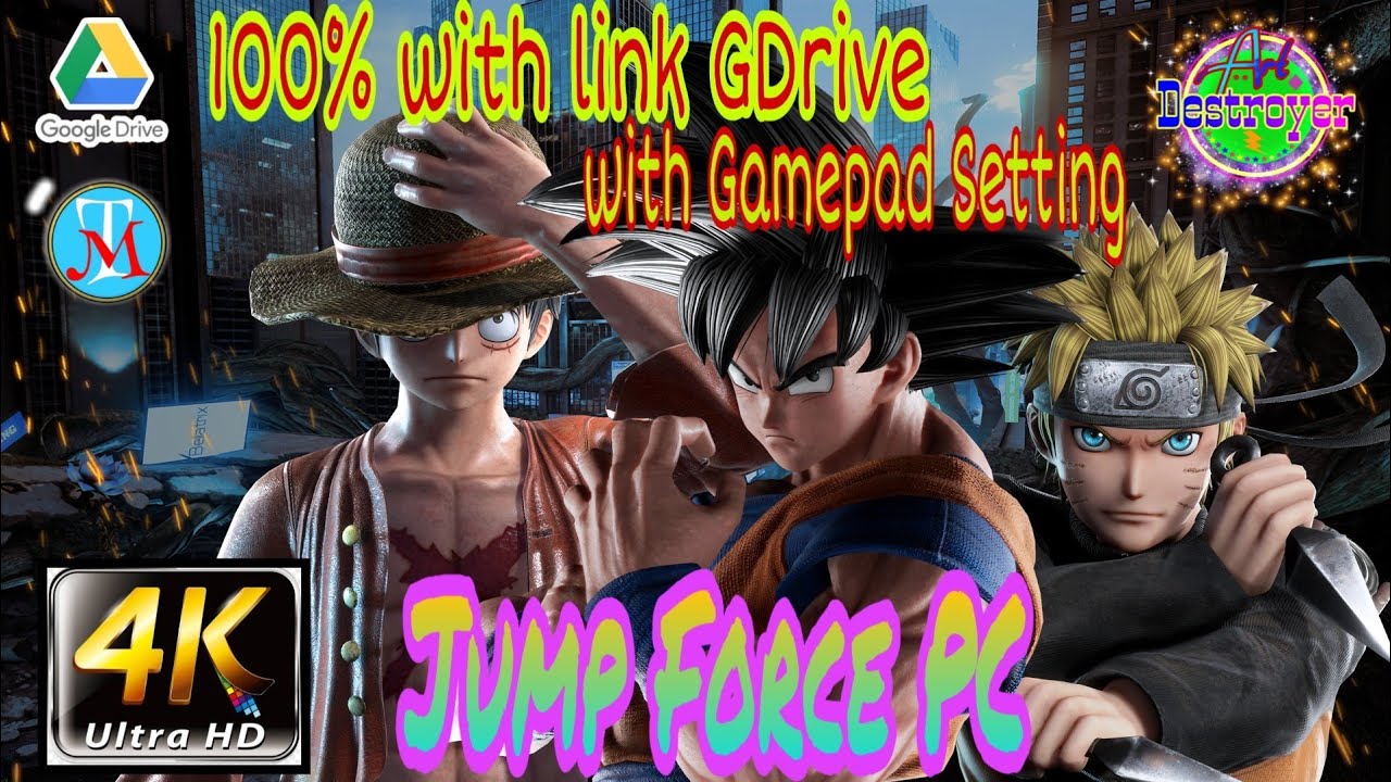 Download Jump Force v2.00 (13/Feb/2020) PC Gratis with joystick & Link ...