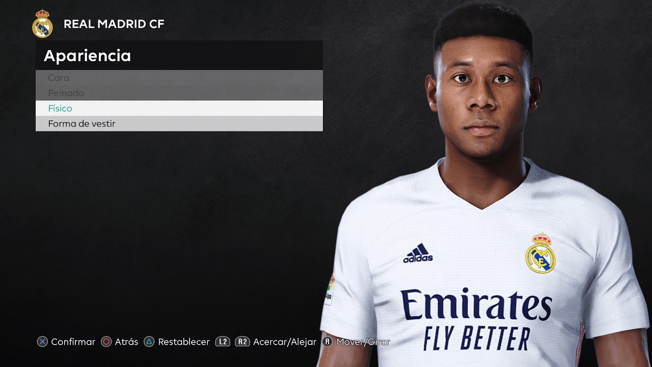 PES 2021 Face David Alaba - YouTube