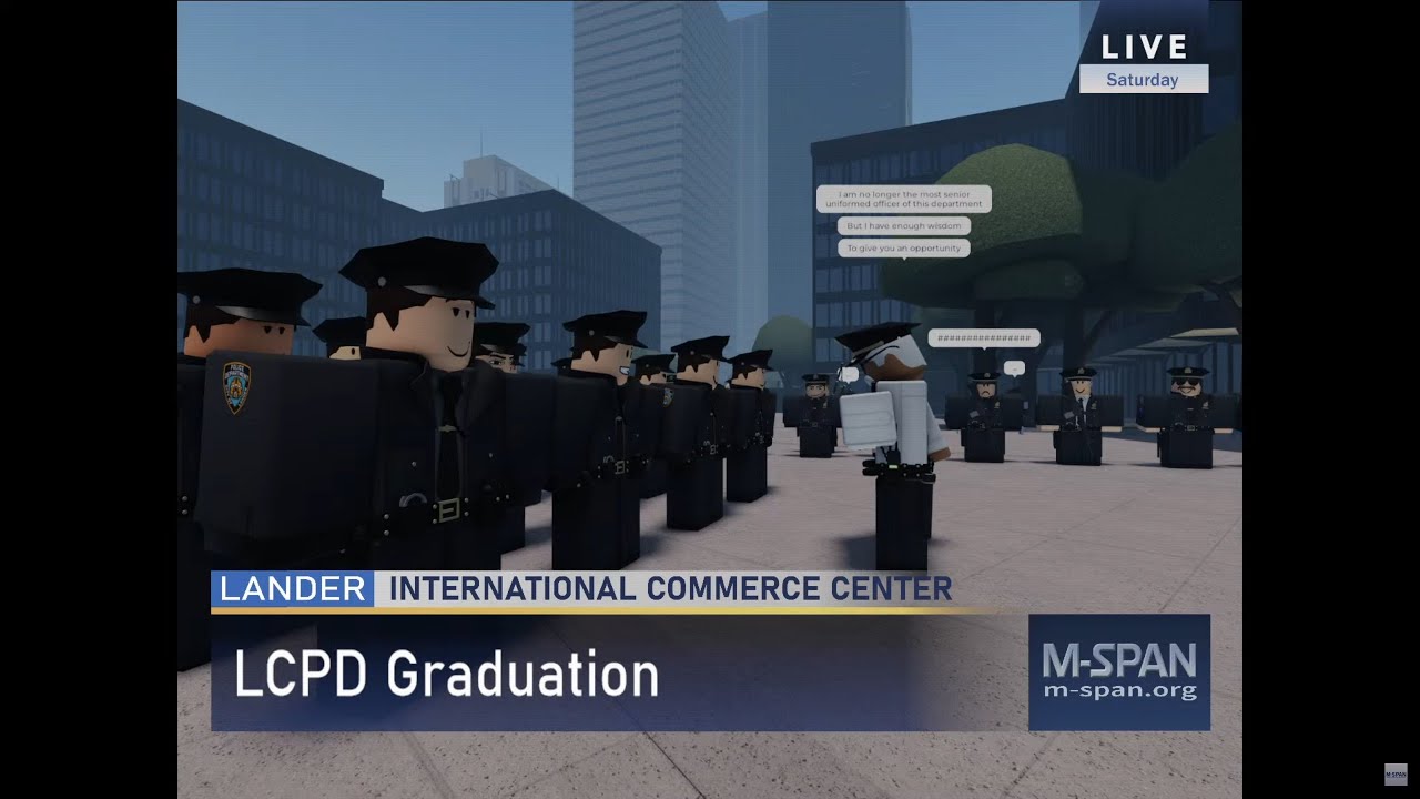 LCPD Class Graduation | Lander | M-SPAN - YouTube