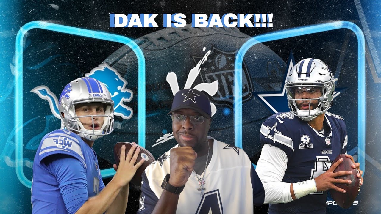 DETROIT LIONS V DALLAS COWBOYS WEEK 7 GAME HIGHLIGHTS 2022 REACTION ...