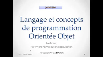 C'est quoi le polymorphisme en POO