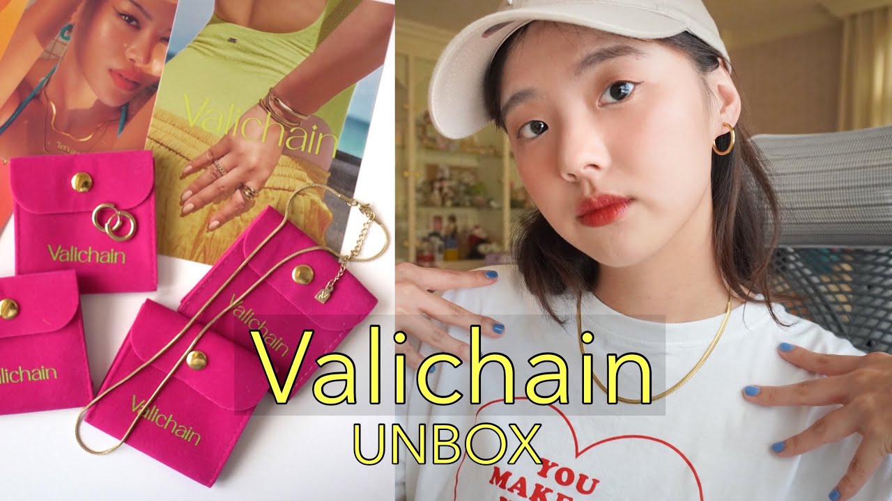 Haul เครื่องประดับ Valichain Unbox ไม่ลอก ไม่ดำ ใส่ลงน้ำได้! | Dearkiko ...