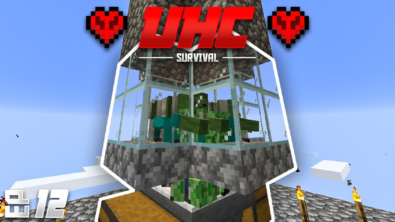 Minecraft Hardcore (UHC) - UHC MOB EXP GRINDER | #12 - YouTube