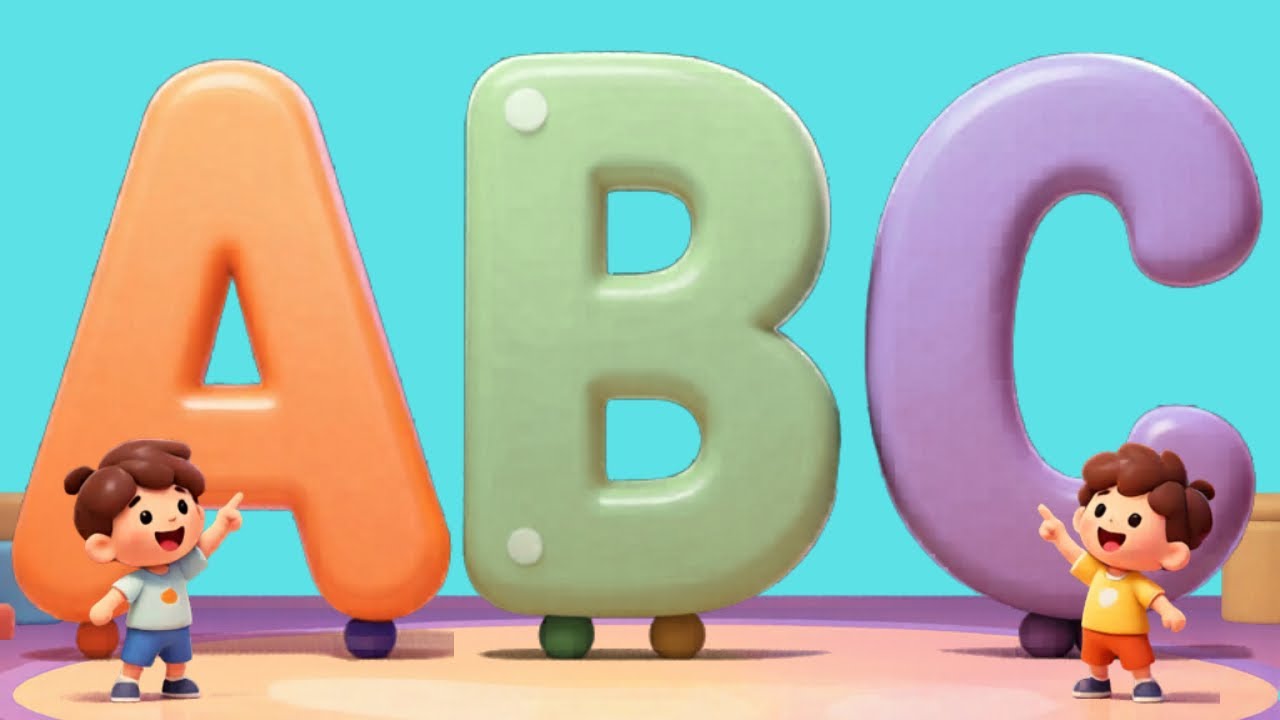ABC Alphabet Song for Toddlers & Autistic Children | Learn Letters A–Z ...