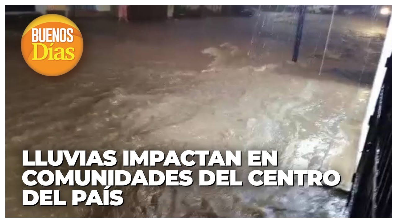 Lluvias impactan en comunidades del centro del país - Ruth Laverde ...