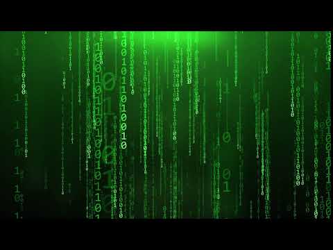 Binary Matrix Background - Animation Videos | No Copyright | Visual ...