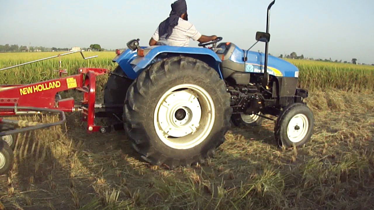 New Holland Gyro Rake RKG 129 in India 1 - YouTube