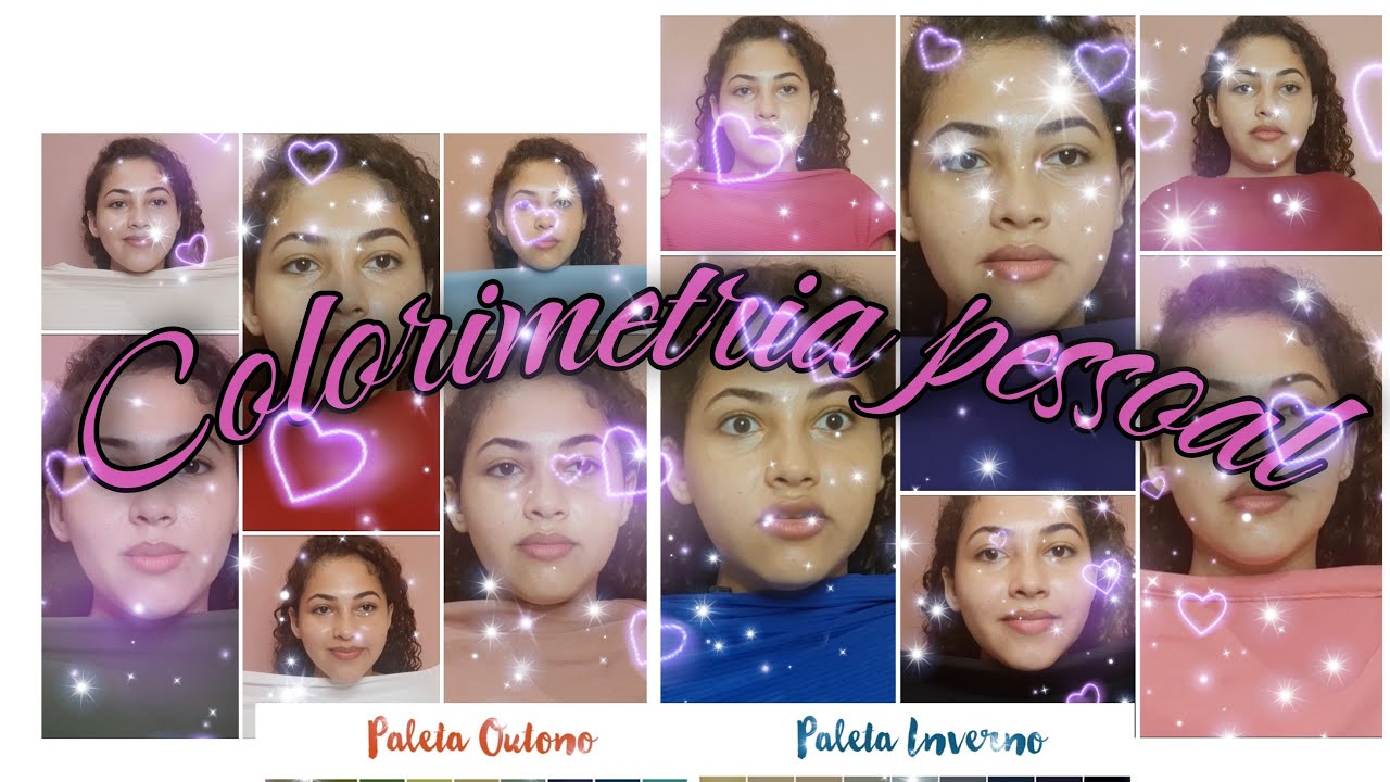 Colorimetria pessoal em casa! será que funciona ? - YouTube