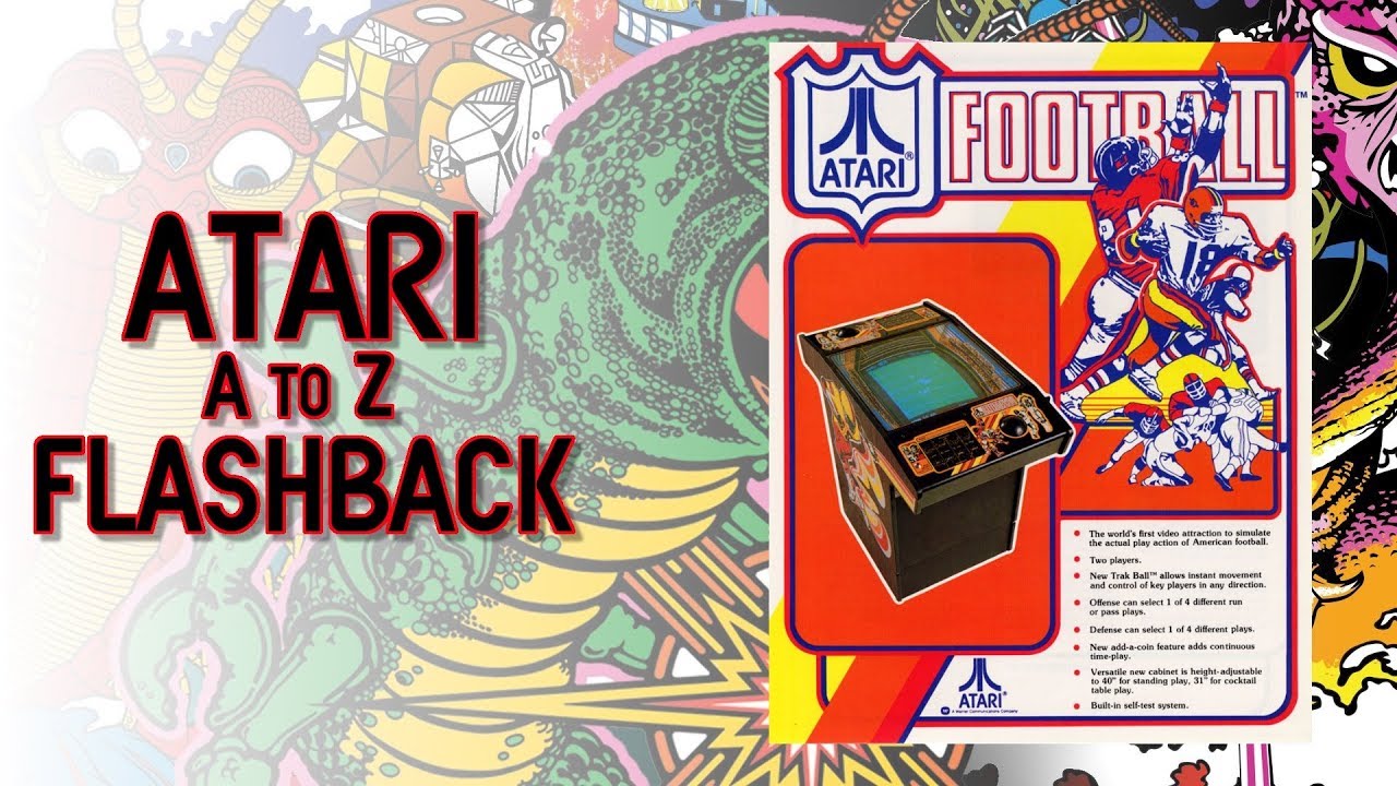 Atari Football for arcade is just sh*t rugby | Atari A to Z Flashback ...