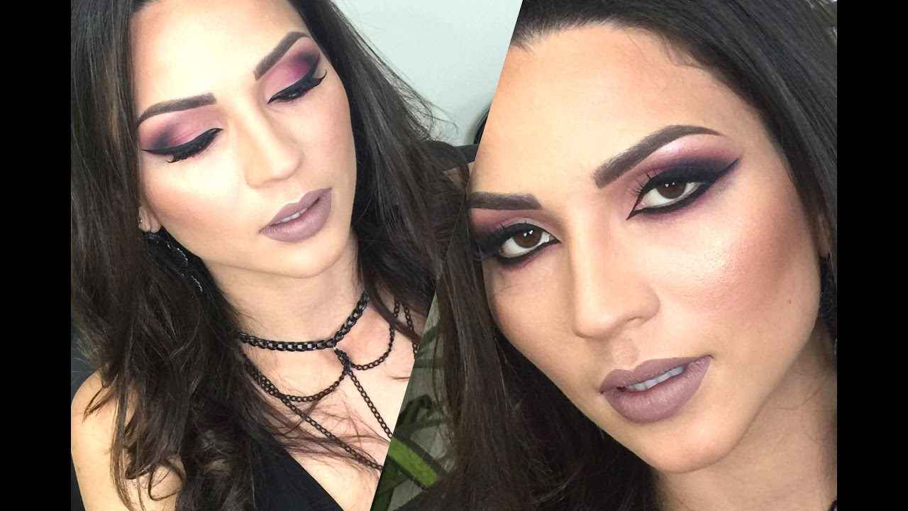 Maquiagem Esfumada e delineado Poderoso - YouTube