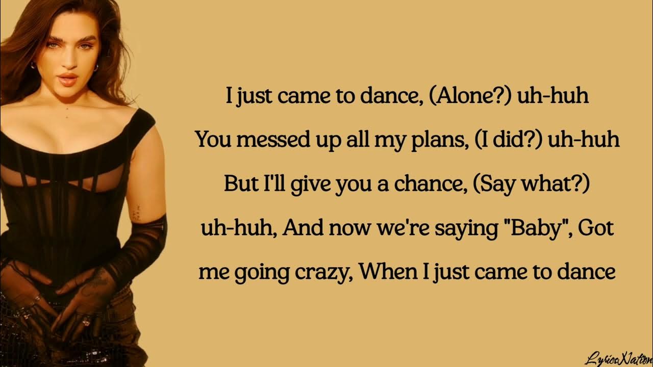 Mae Muller - I Just Came To Dance (lyrics) - YouTube