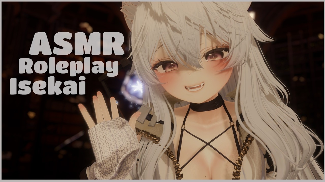 【ASMR RP Vrchat】Your first time in magic library! ♥ Isekai ♥ Roleplay ♥ ...