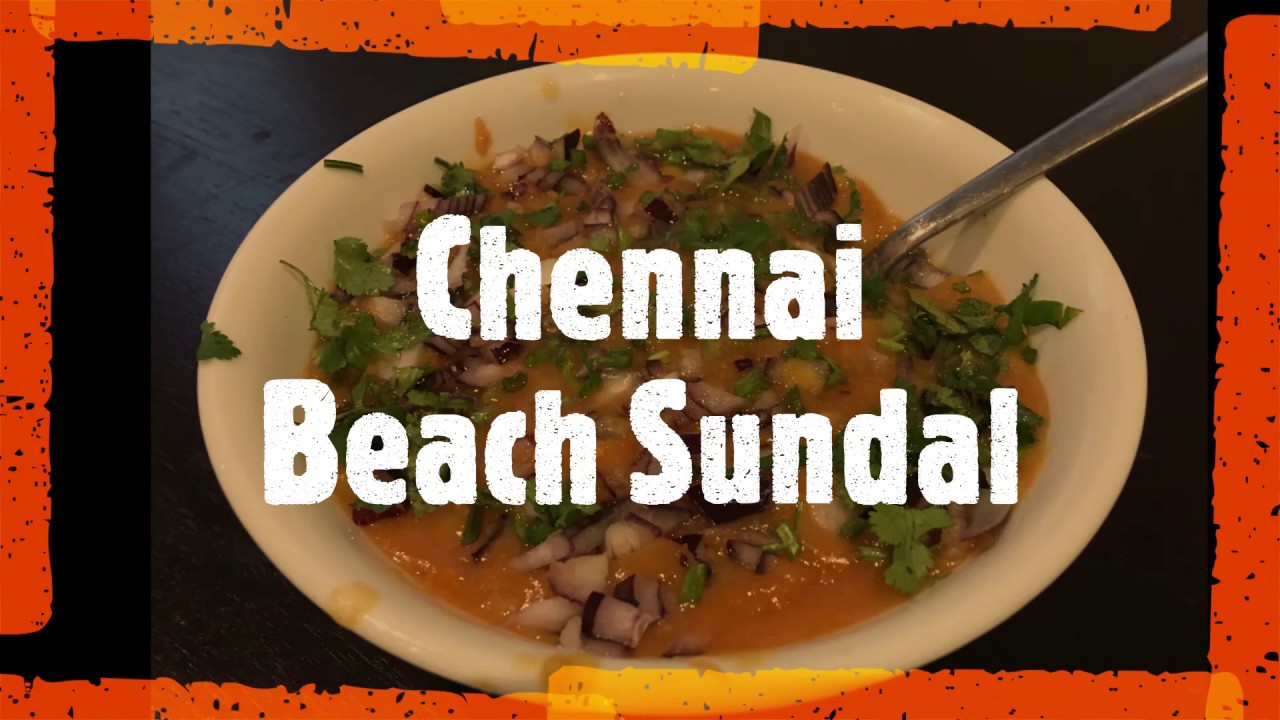 Chennai Beach Sundal - easy to prepare in 20 mins - YouTube