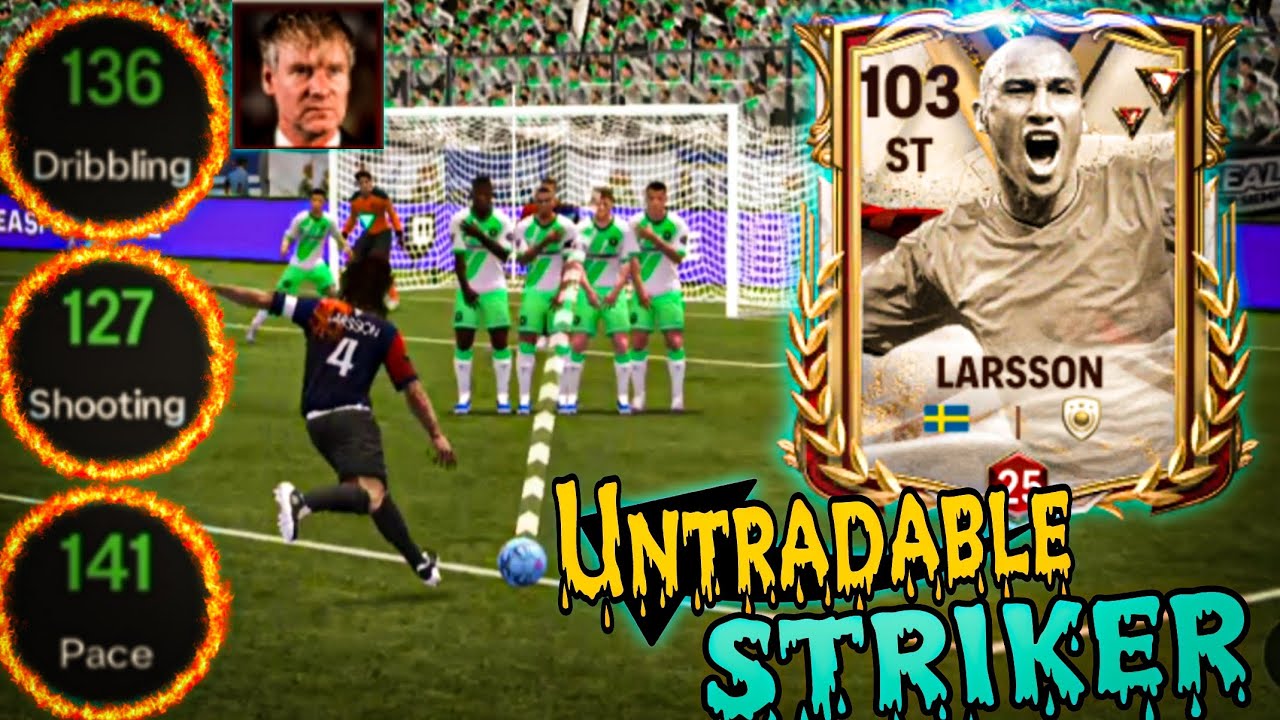 UNTRADABLE STRIKER NEW LARSSON DYNASTIES CARD 🔥 RED RANK REVIEW🧱 ...