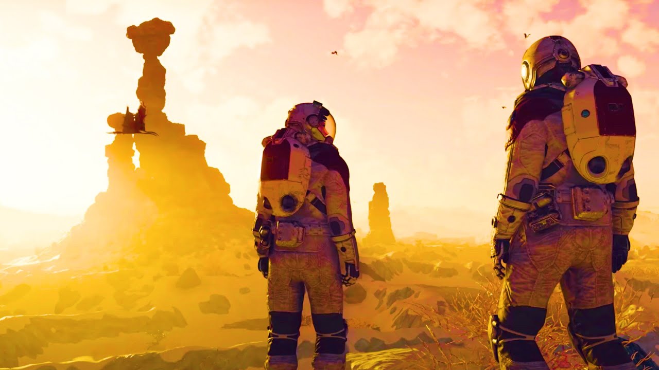 She is the kindest woman in the game. A beautiful moment in Starfield ...