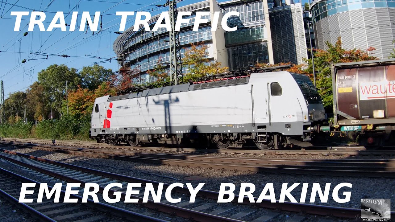 heavy freight trains, EMERGENCY BRAKING #7 - YouTube