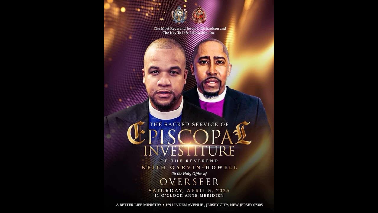Episcopal Investiture Of The Reverend Keith Garvin-Howell - YouTube