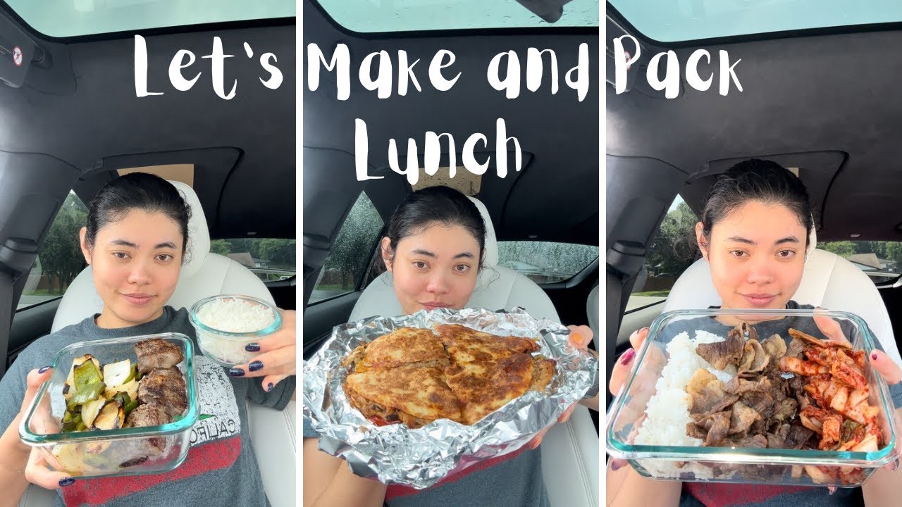 Let's Make and Pack Lunch Part 1 - YouTube