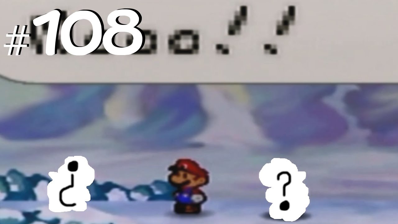 Let's Play Paper Mario Part 108: Hike Up Shiver Mountain - YouTube