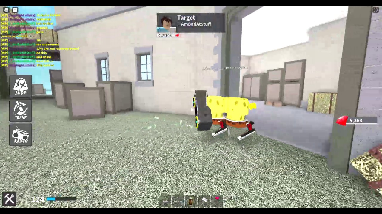 I'm being chased in roblox ._. - YouTube