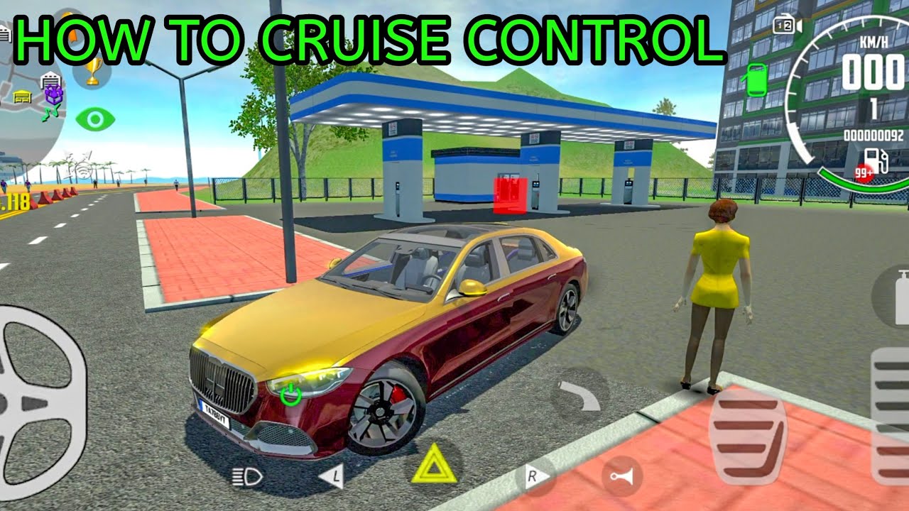 Cars in Car Simulator 2 with Cruise Control | How to do? Mercedes | Car ...